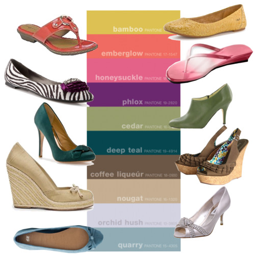 Pulling It Together: Pantone's Fall 2011 colors - In Shoes