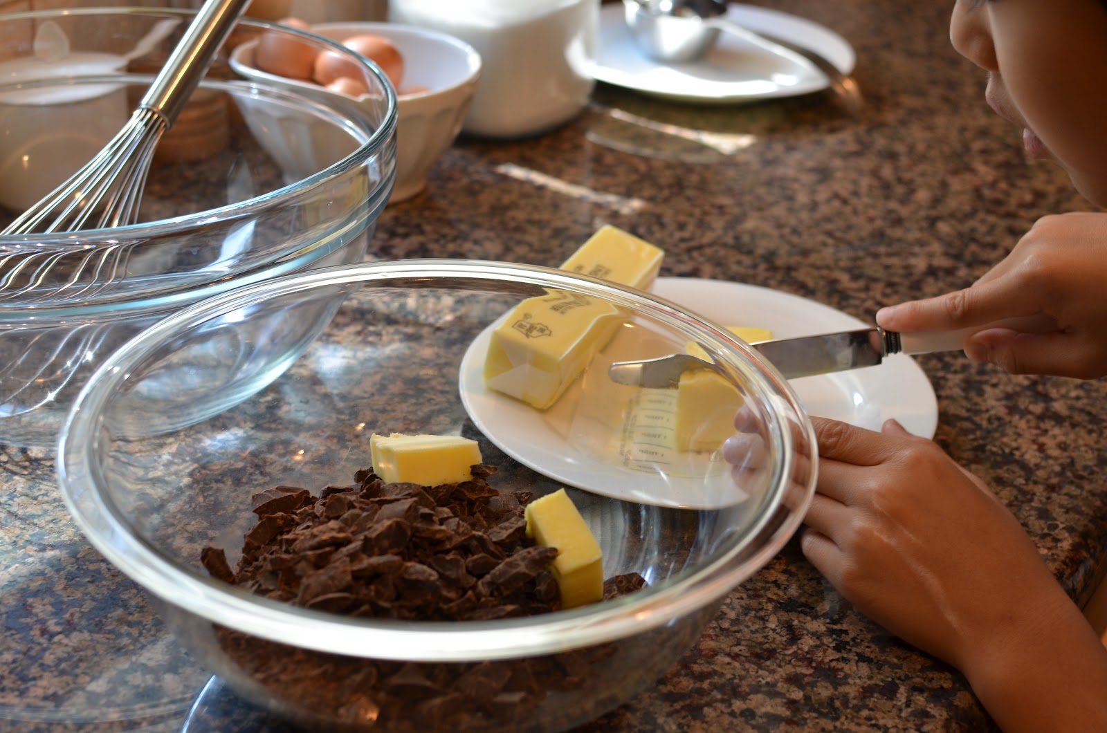 Playing with Flour: Baking with my "original" nephew - Chocolate Orbit Cake