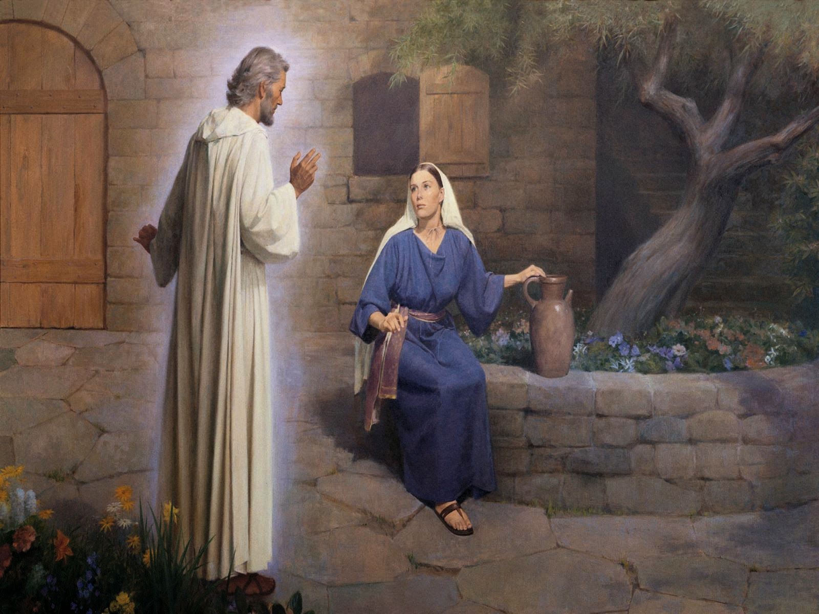 Susret Uskrslog Isusa Krista sa majkom Marijom Božjom ~ 1600x1200 ...