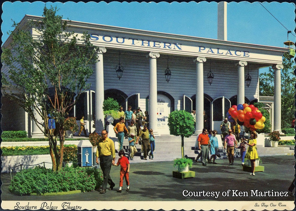 GORILLAS DON'T BLOG: Vintage Postcards - Six Flags Over Texas