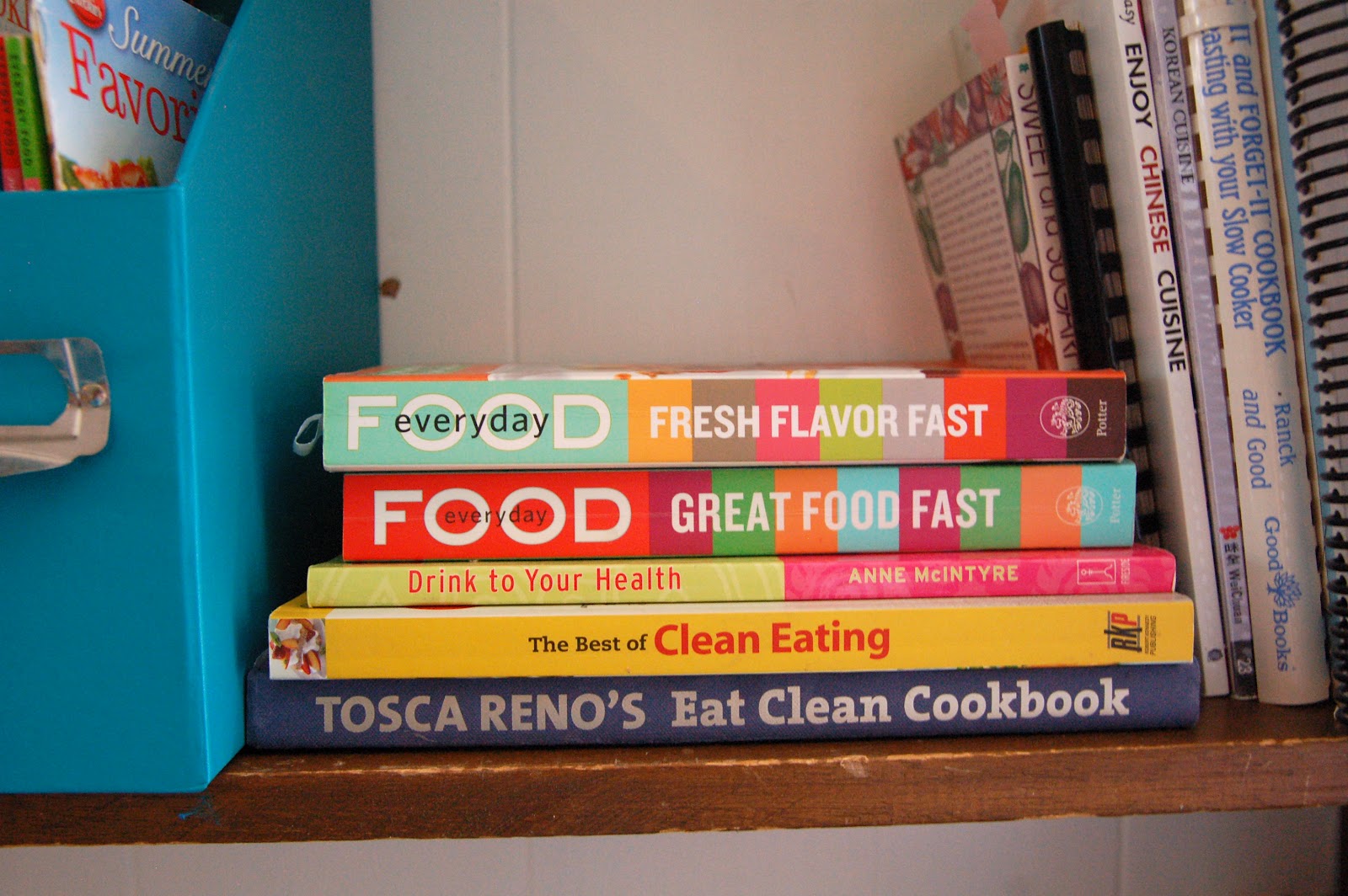 Eat, Pray, Diffuse: Bookshelf revamp