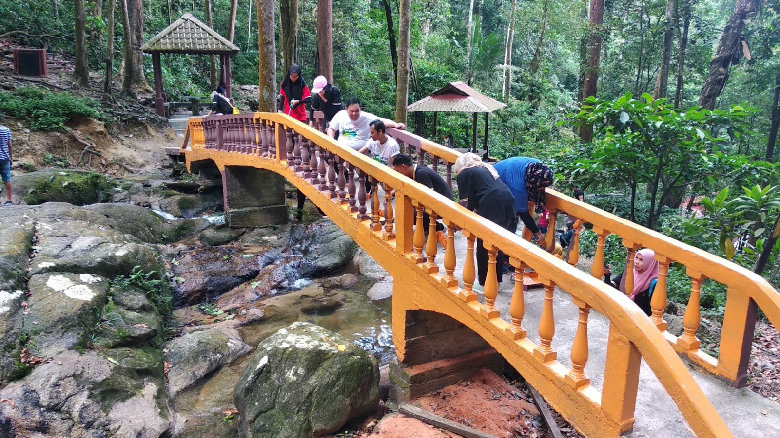 Taman Eko Rimba Kanching Waterfalls, Templer Park, Rawang, Selangor ...