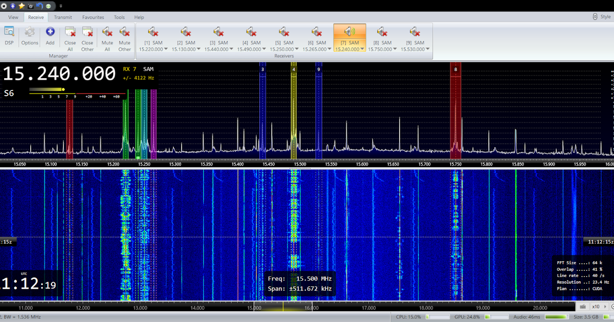 AIR - RADIORAMA: SDR Console V3 software. Prime prove con la preview