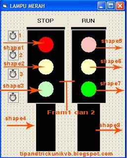 Cara Membuat Simulasi Lampu Merah Lalulintas dengan VB6 - Jelajah Dunia ...