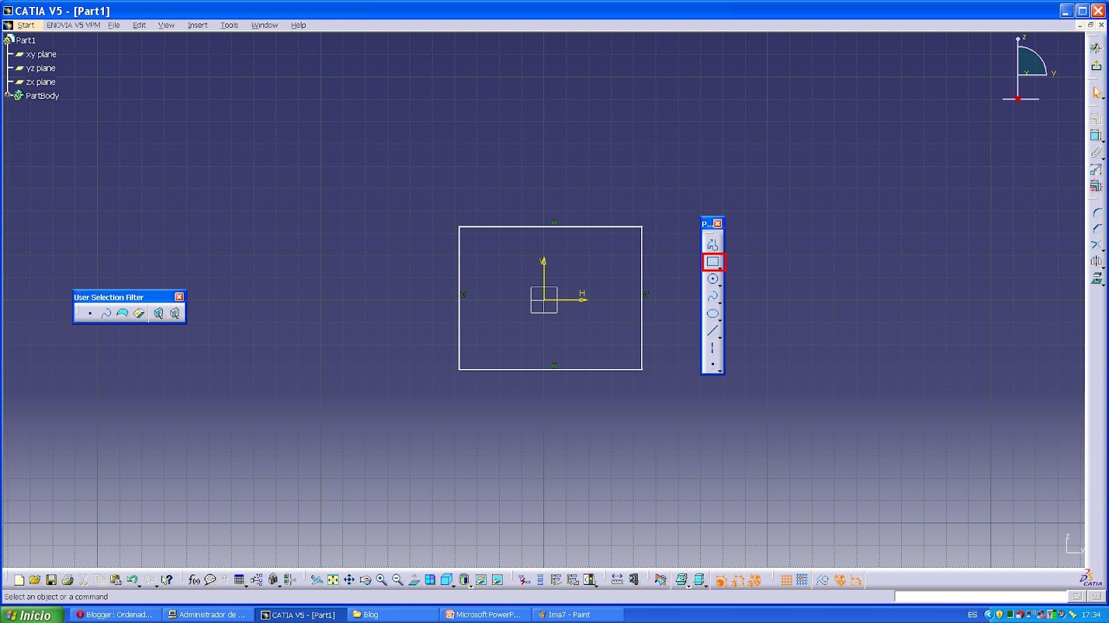 Primeros Pasos en CATIA V5 ~ Ordenadores e Ingeniería
