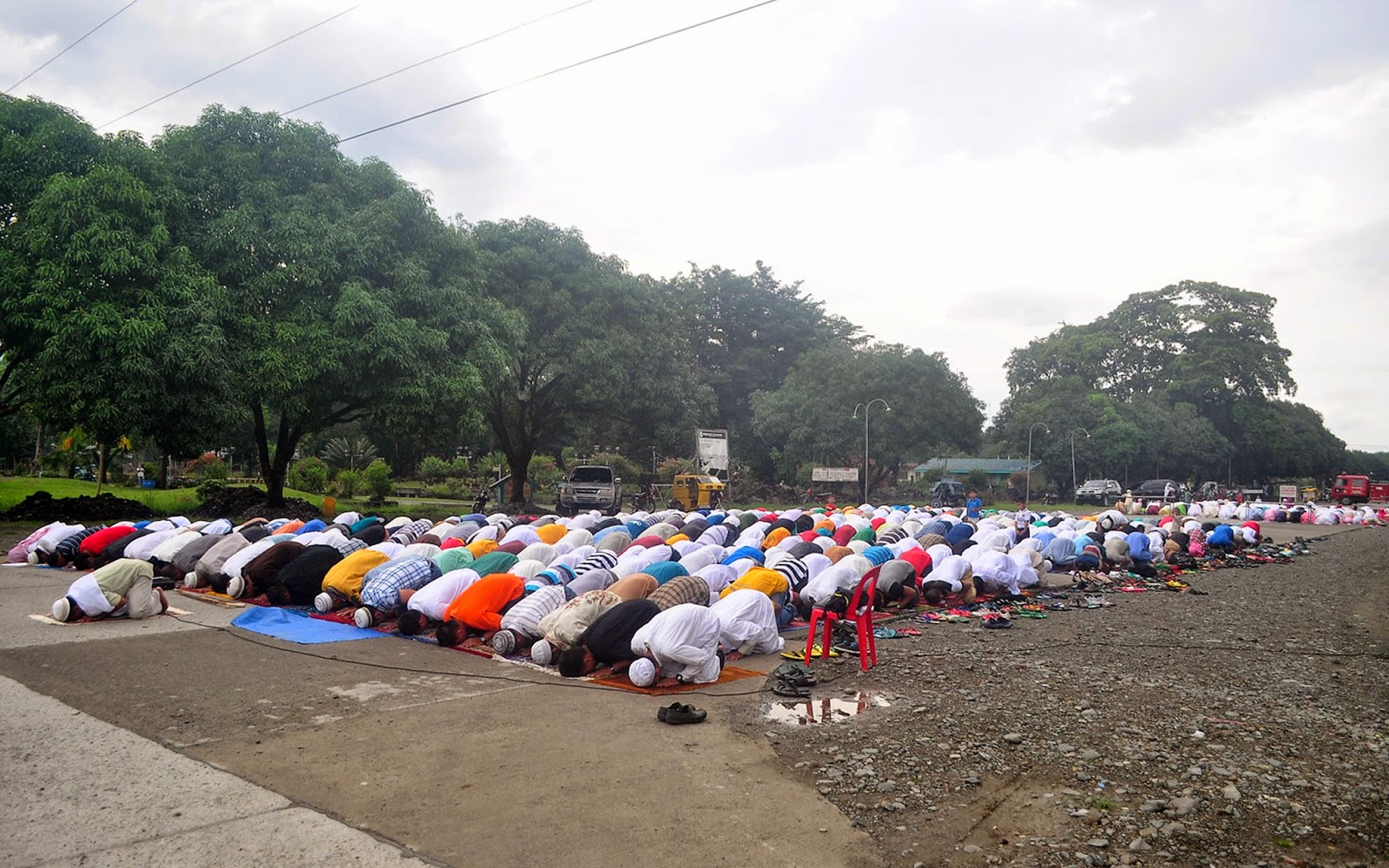 Sarangani Today: Eid al-Fitr prayers in Maitum