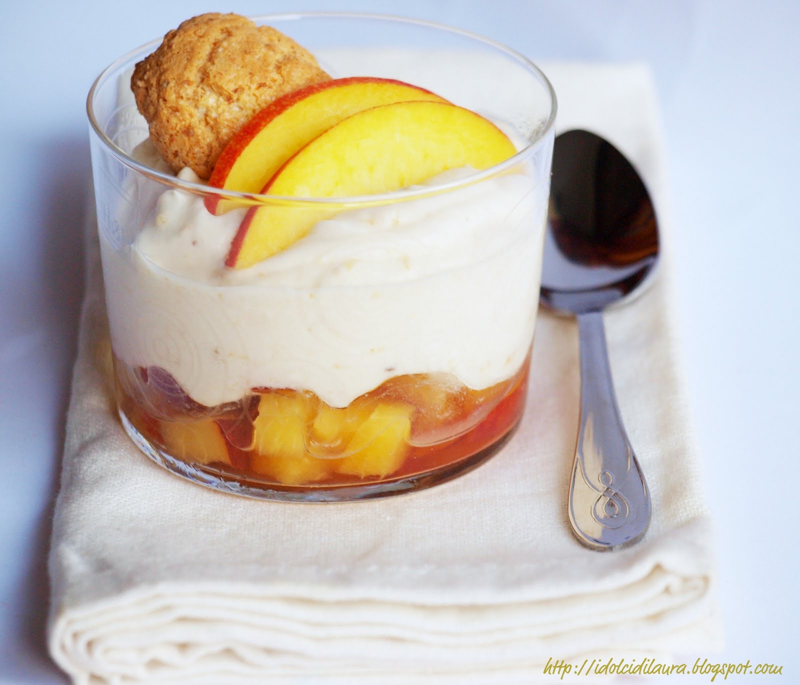 i dolci di laura: mousse di pesche