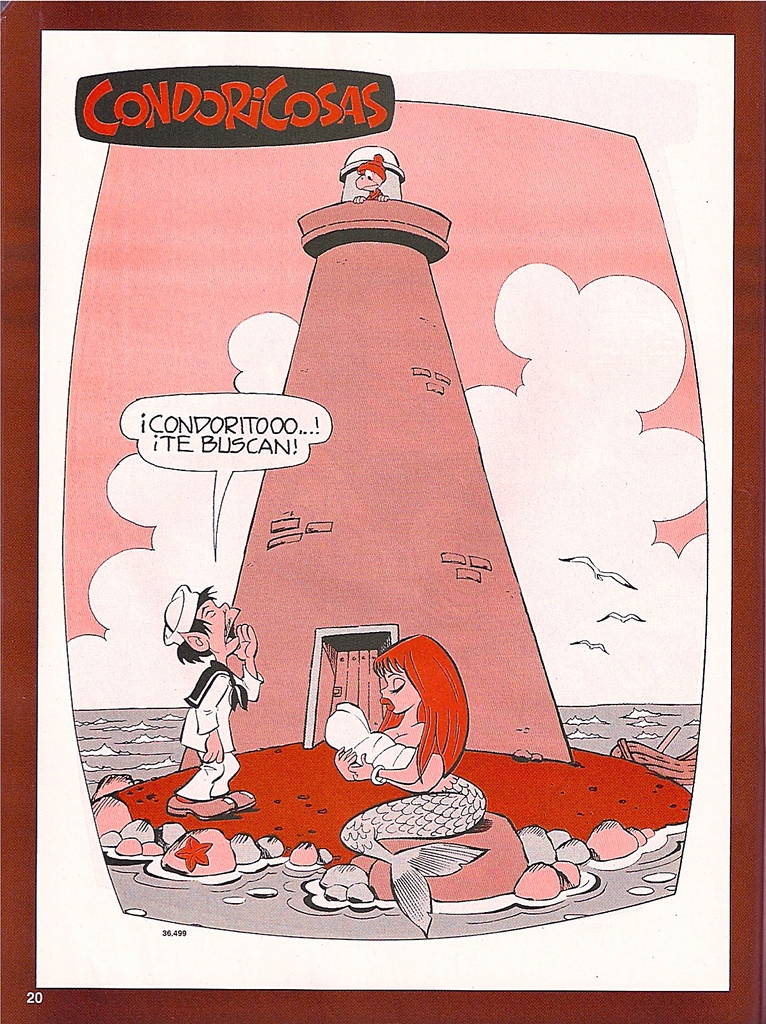 Condorito Aventurero: PRIMERA SECCION DE CONDORICOSAS