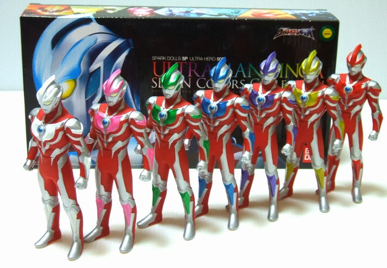かれいじゃすブログ: SPARK DOLLS SP ULTRAMAN GINGA Seven Colors Collection