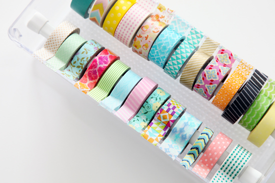 IHeart Organizing: DIY Washi Tape Organizer