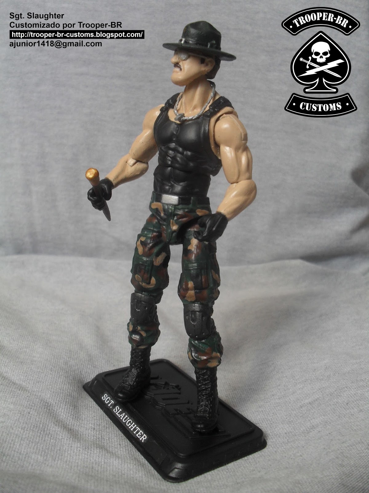 Gi joe Custom Action Figures: GI JOE SGT. SLAUGHTER