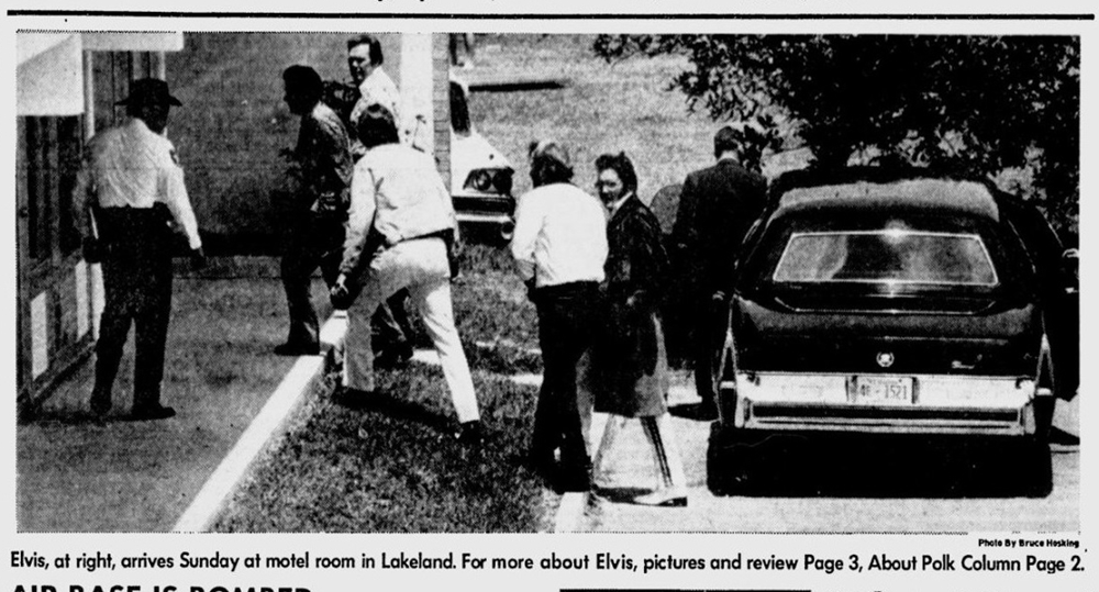 Rock & Roll Newspaper Press History: Elvis Presley - The Lakeland ...