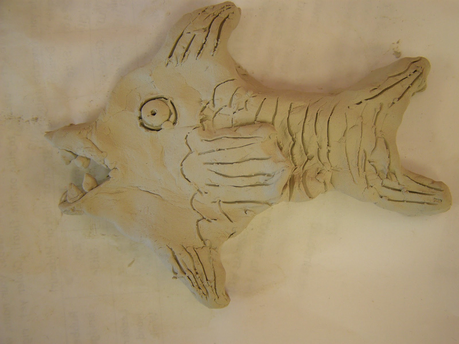 Welcome to Mrs. Peterson's Art Class!: Clay Fish