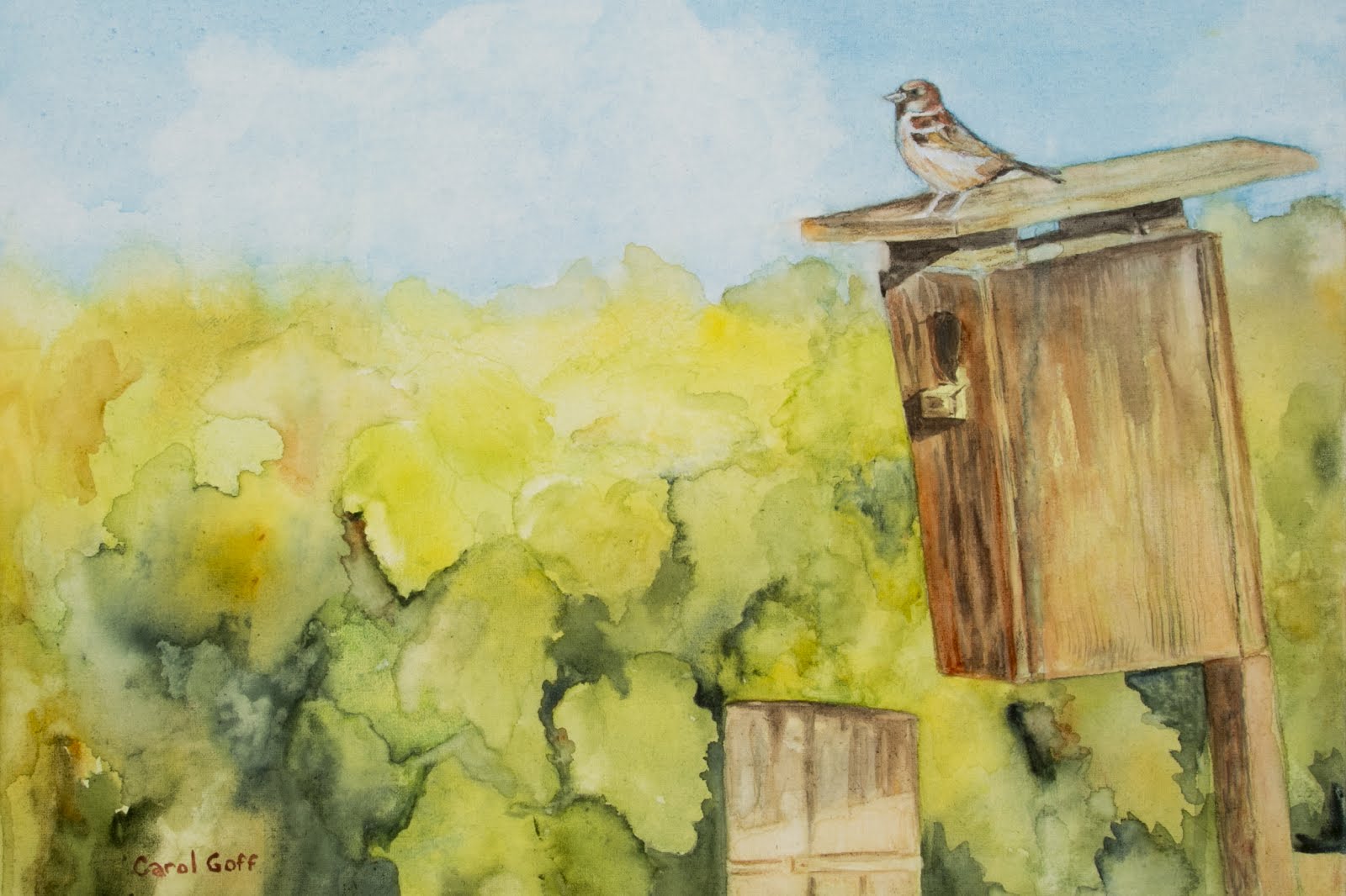 Ironstone Heritage Museum: Meet Artist Carol Goff, Spring Obsession ...