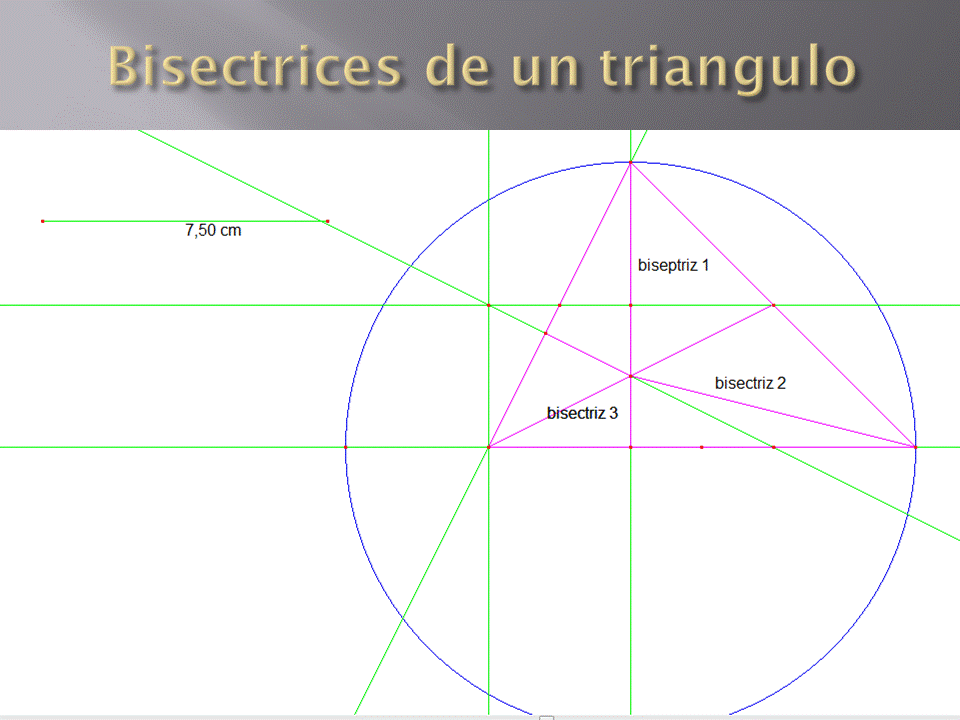 mi blog estudiantil: 1.3.4 Bisectriz de un Triángulo