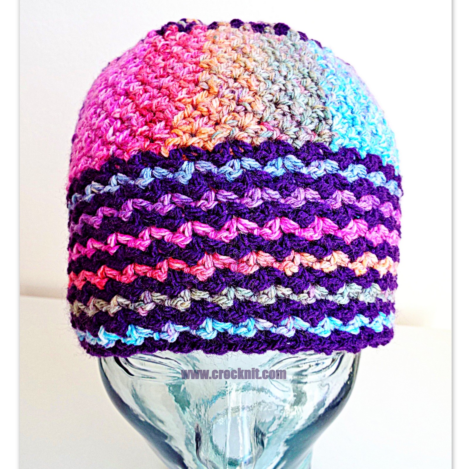 MICROCKNIT CREATIONS: BOHO BREEZE Hat Crochet Pattern