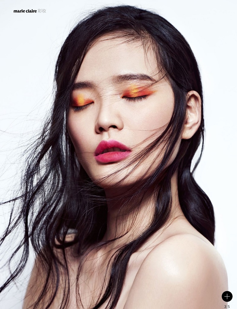 ASIAN MODELS BLOG: EDITORIAL: Li Wei in Marie Claire China, July 2015