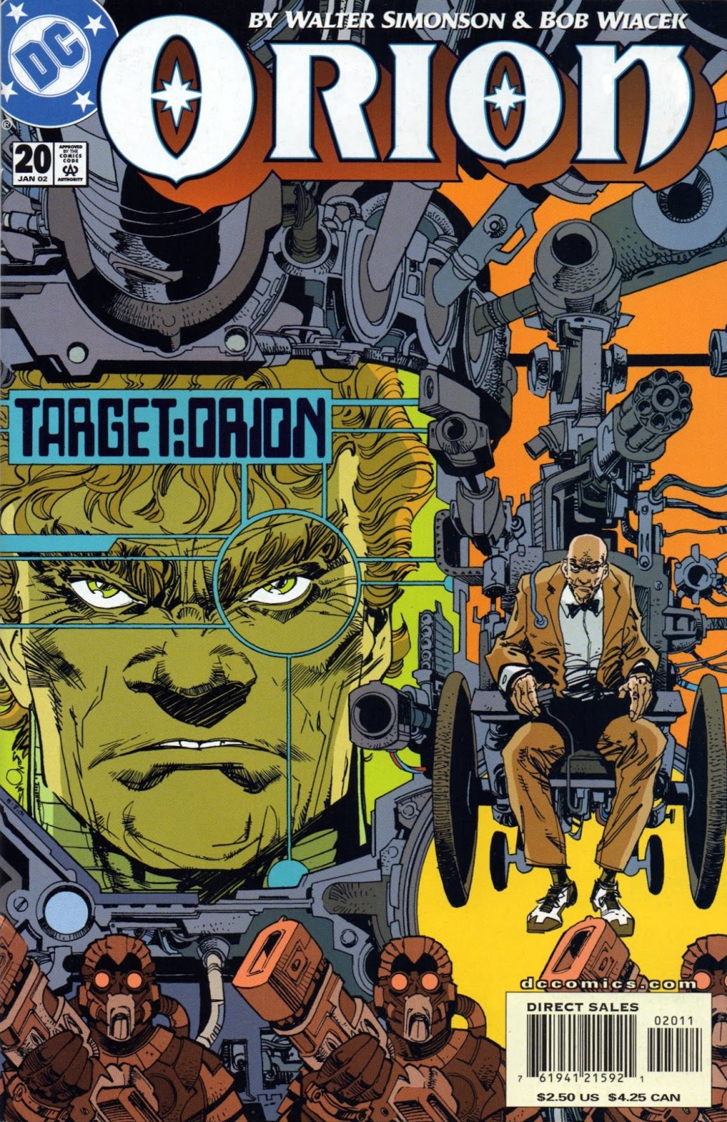CRIVENS! COMICS & STUFF!: PART FOUR OF WALTER SIMONSON'S ORION COVER ...