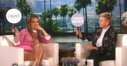 VJBrendan.com: J.Lo and Ellen Play Never Have I Ever
