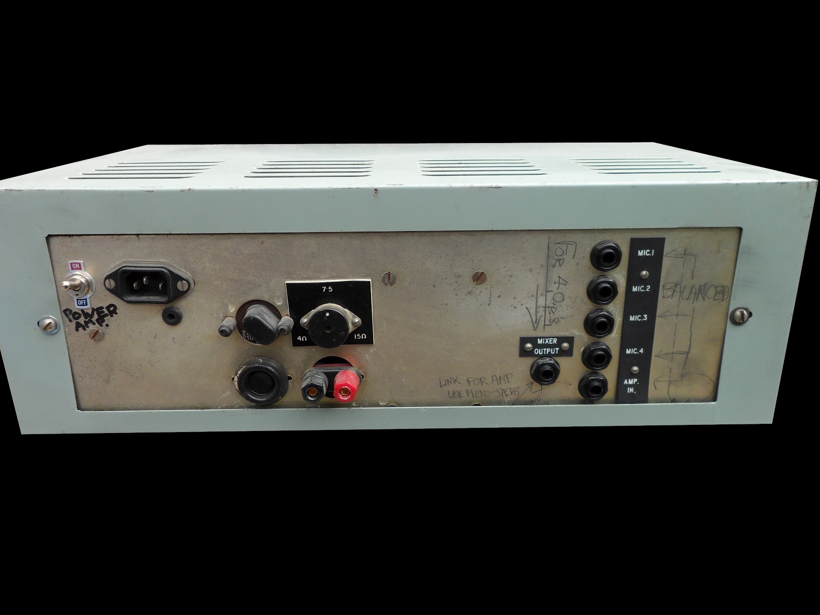 Vintage Audio Workshop: Vortexion 4M/15W Mic-Amp Photoset