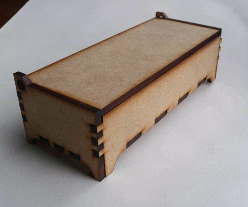 Varios cajas rectangulares, ovalados, entre otros en MDF para cortar a ...