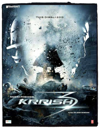 Krrish 3 Movie Poster Revealed on Facebook