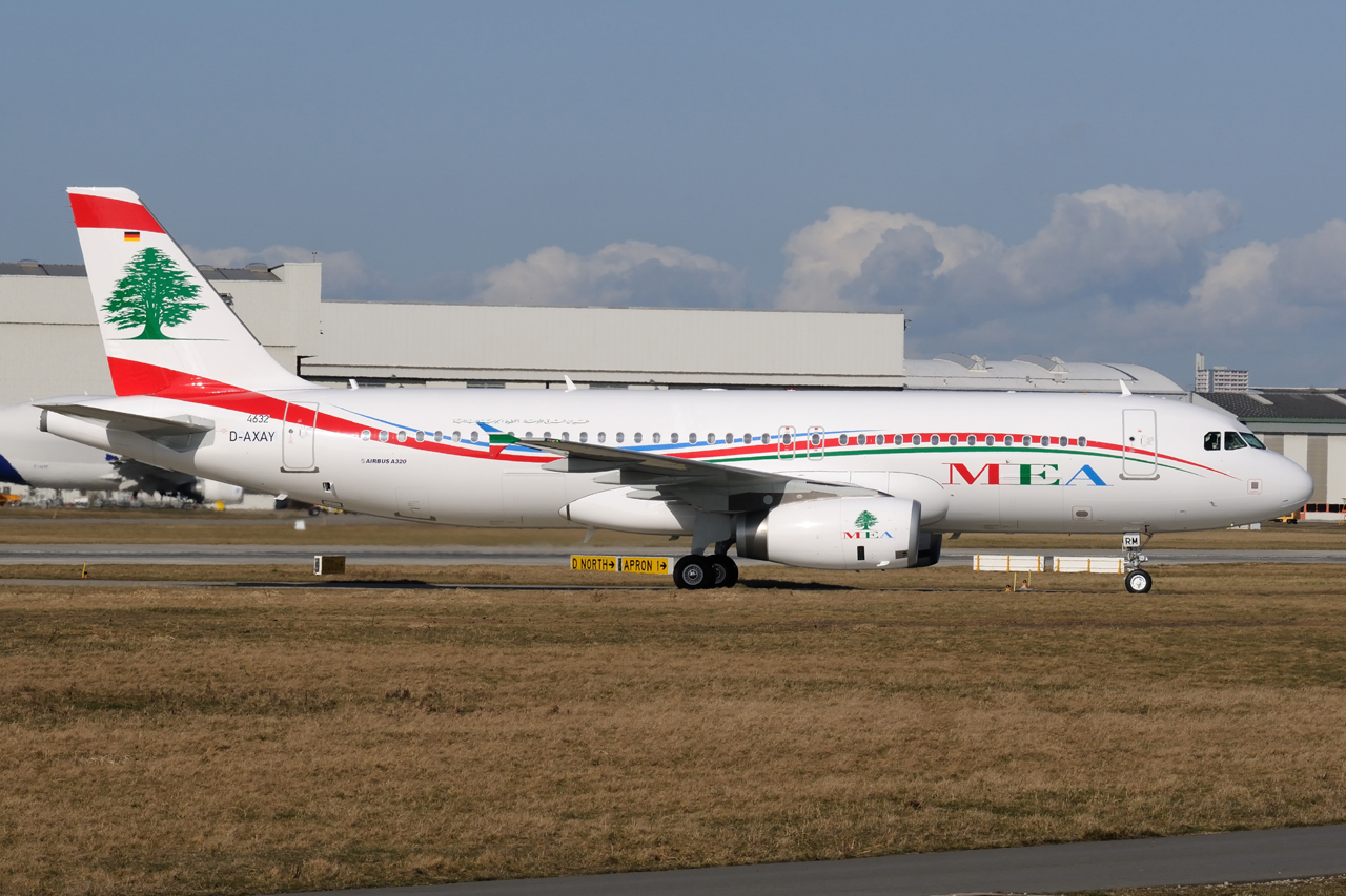 Airbus Hamburg Finkenwerder News: A320-232, MEA, OD-MRM (MSN 4632)