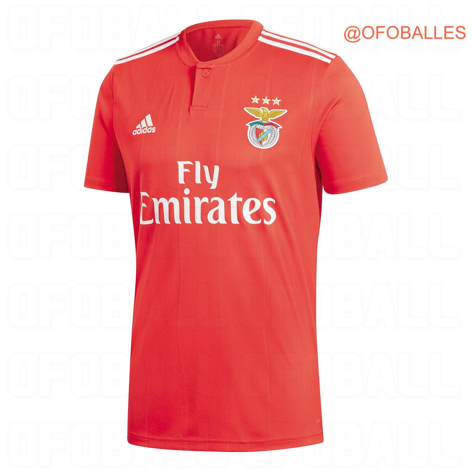 Benfica 18-19 Home Kit Leaked - Footy Headlines