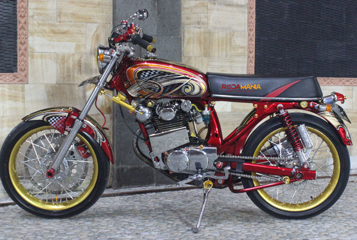 Trik Dasar dan Biaya Modifikasi Honda CB 100 - CB malang