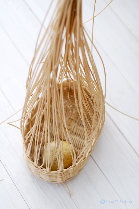 La mujer del fotógrafo es química: Haciendo cestos