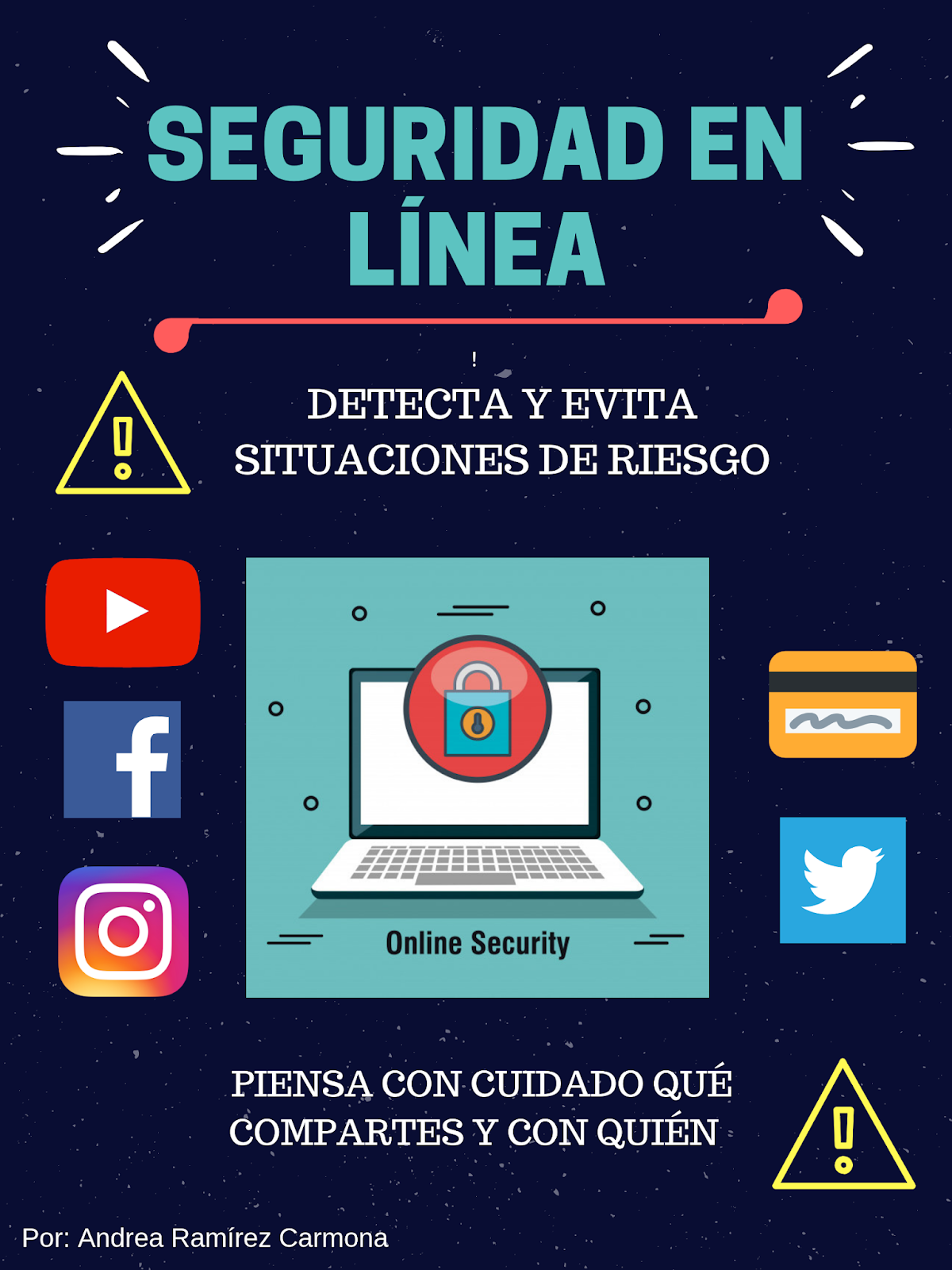 Nuevas Tecnologías en Educación: Seguridad en línea.