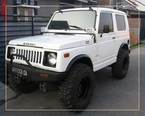 Modifikasi mobil katana terbaru ceper jimny 4x4 tahun 1989-90 gx long ...