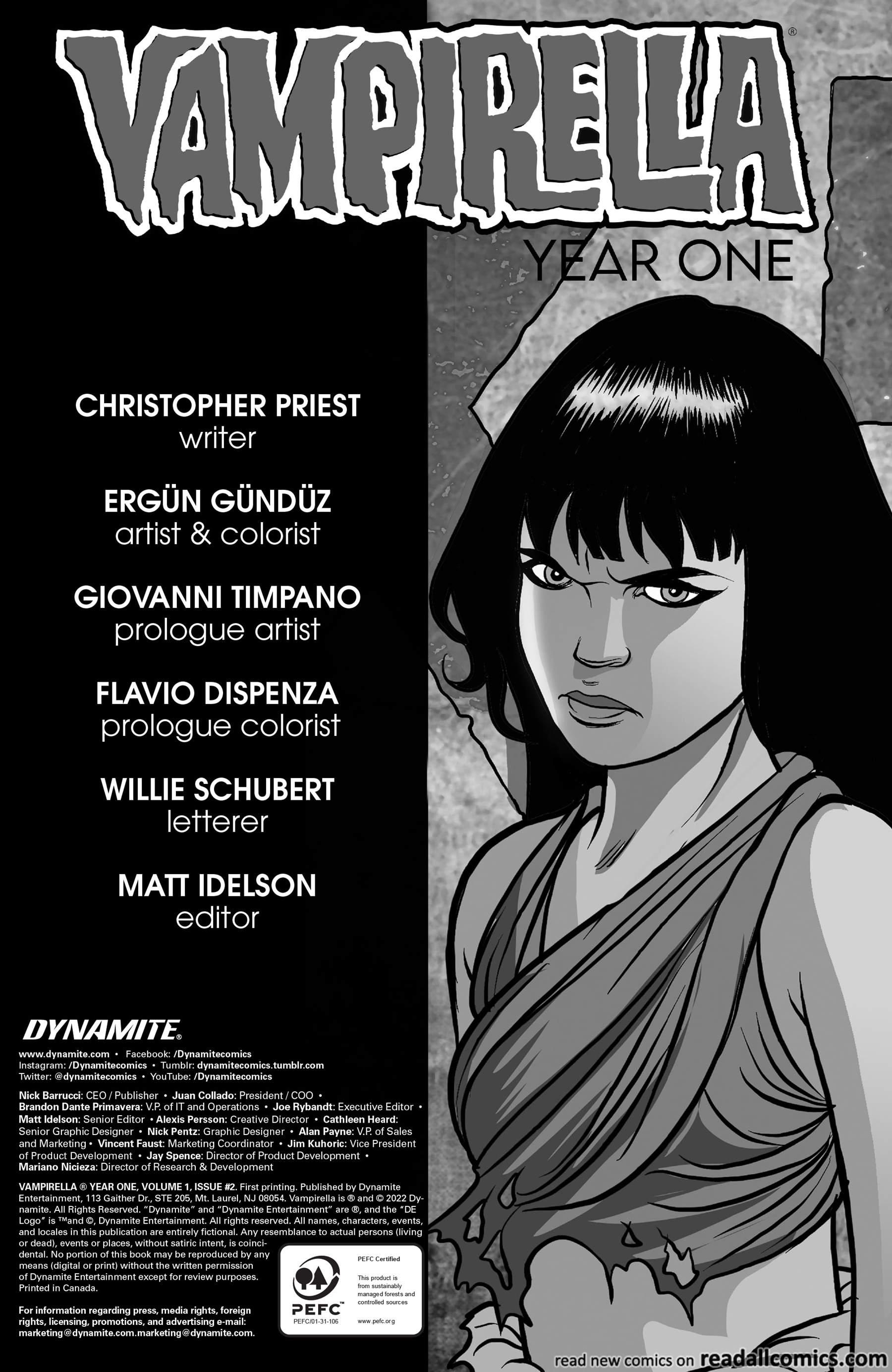 Vampirella – Year One 003 (2022) | Read All Comics Online