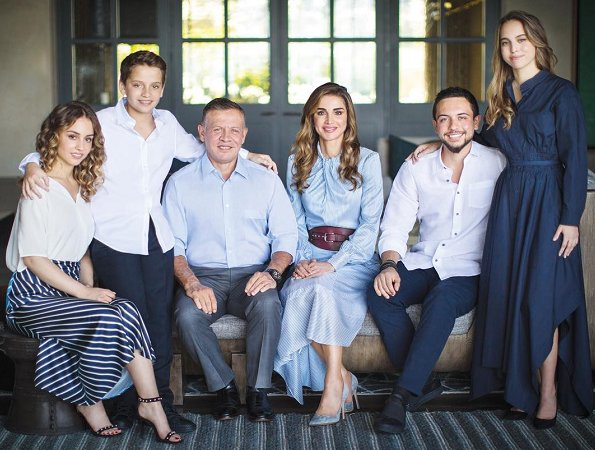 2019 New Year Card of Jordanian Royal Family