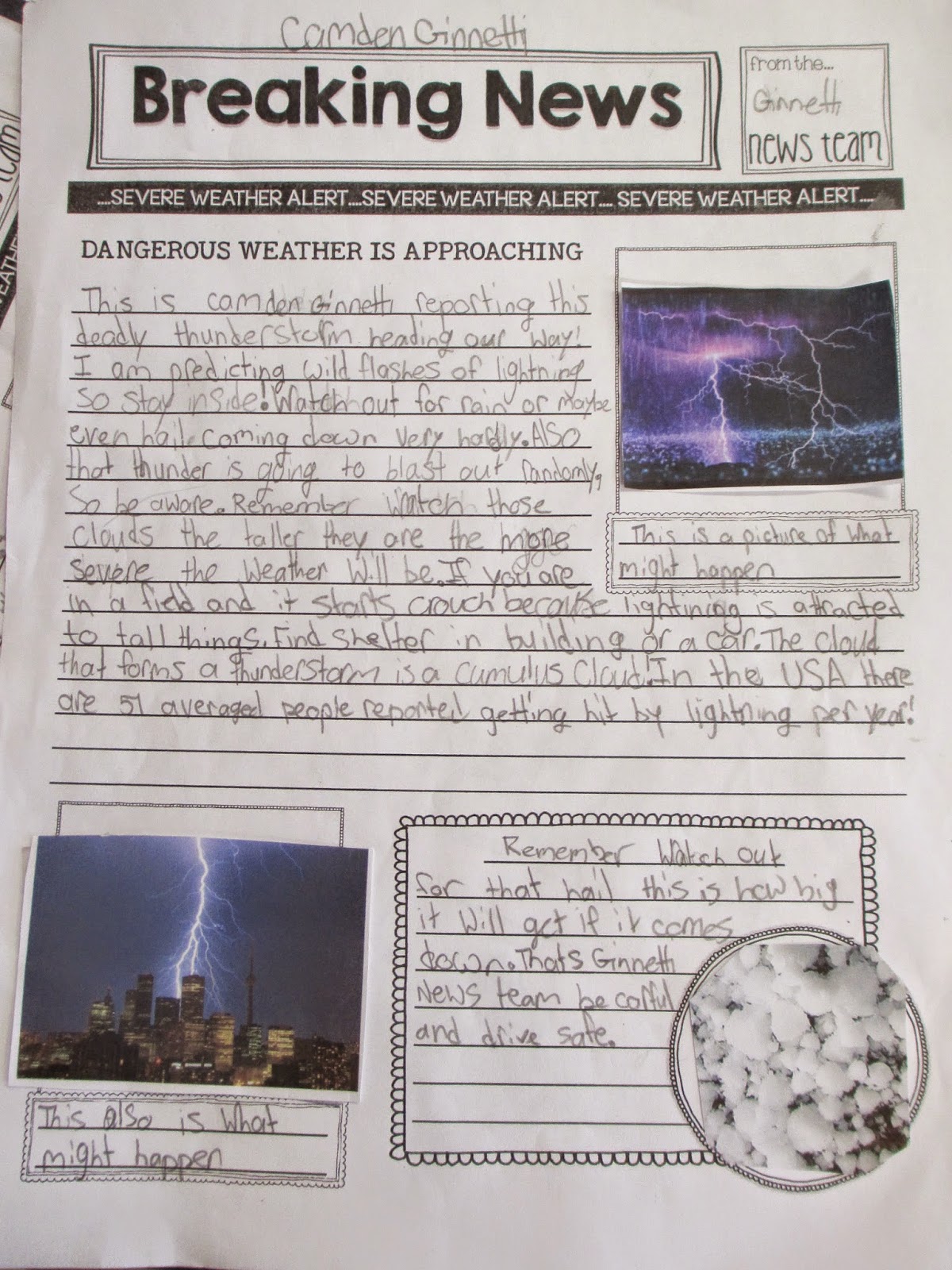 Fabulous in Fifth!: Wild About Weather: Scientific Saturdays