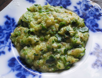 Studio and Garden: A Delicious Middle Eastern Mashed Zucchini Salad