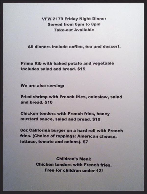 VFW Post 2179, Middletown, NJ: April 2014