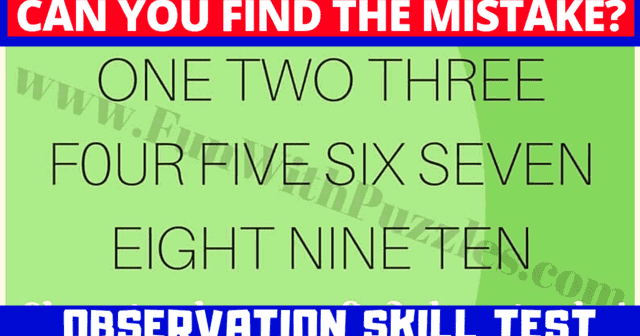 Find Mistakes in Pictures Games with Answers