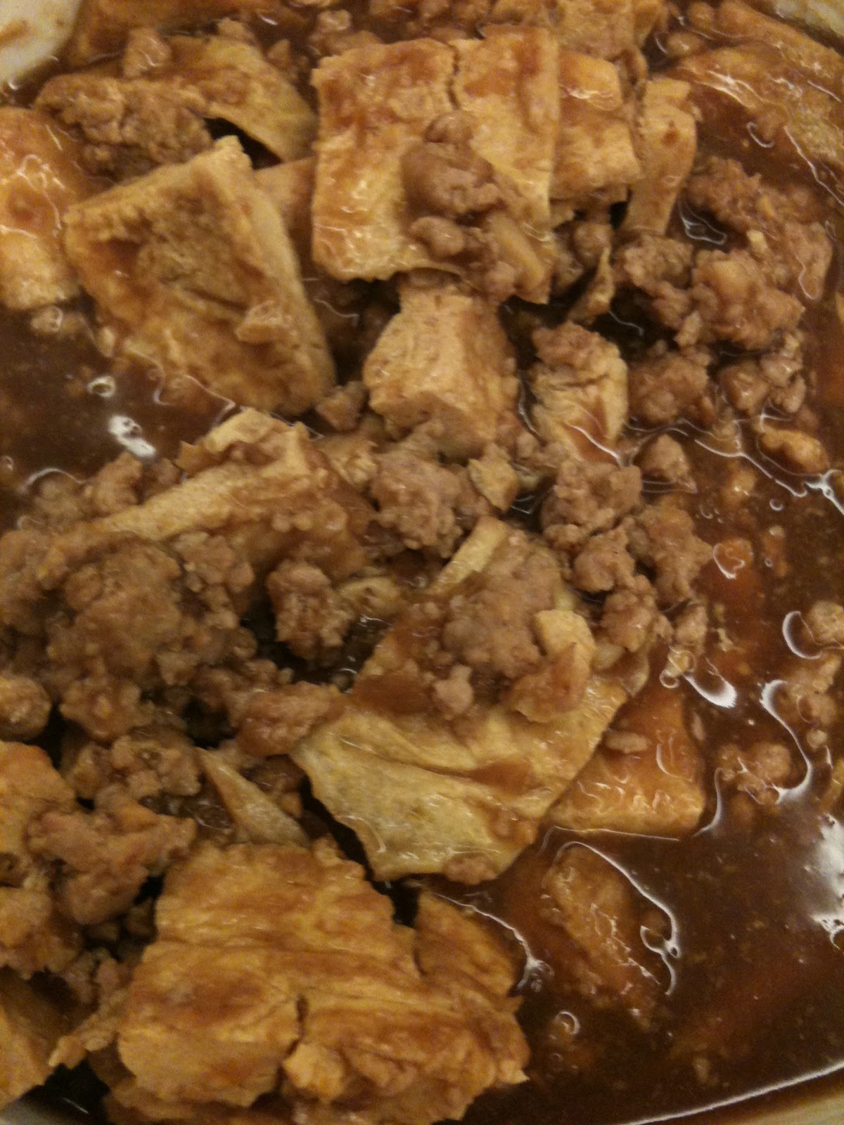 Kathryne's Kitchen: For the kids - omelette and minced pork with tauchu ...