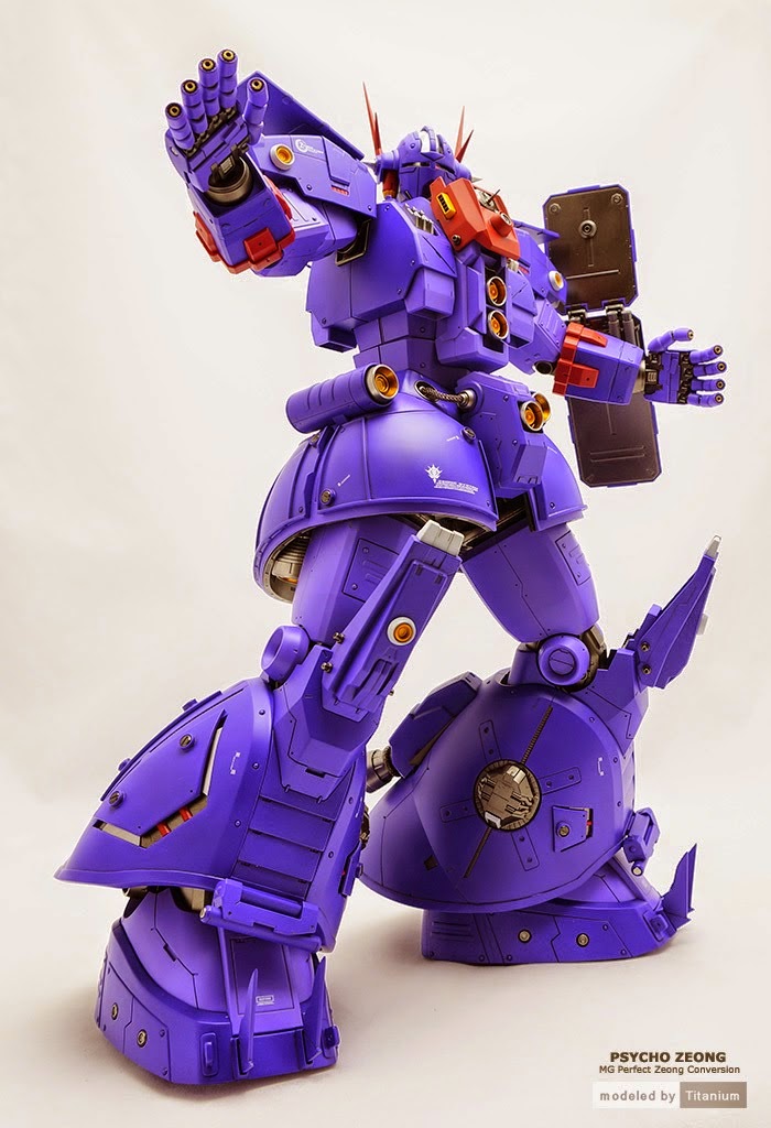Gundam Family: MG 1/100 Perfect Zeong "Psycho Zeong" Custom Build (GBWC ...
