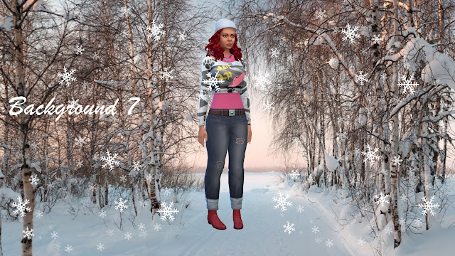 Annett's Sims 4 Welt: CAS Backgrounds "Winter 2017"