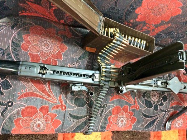 Asian Defence News: A Pakistani copy of German MG 3 (MG1A3) machine gun ...