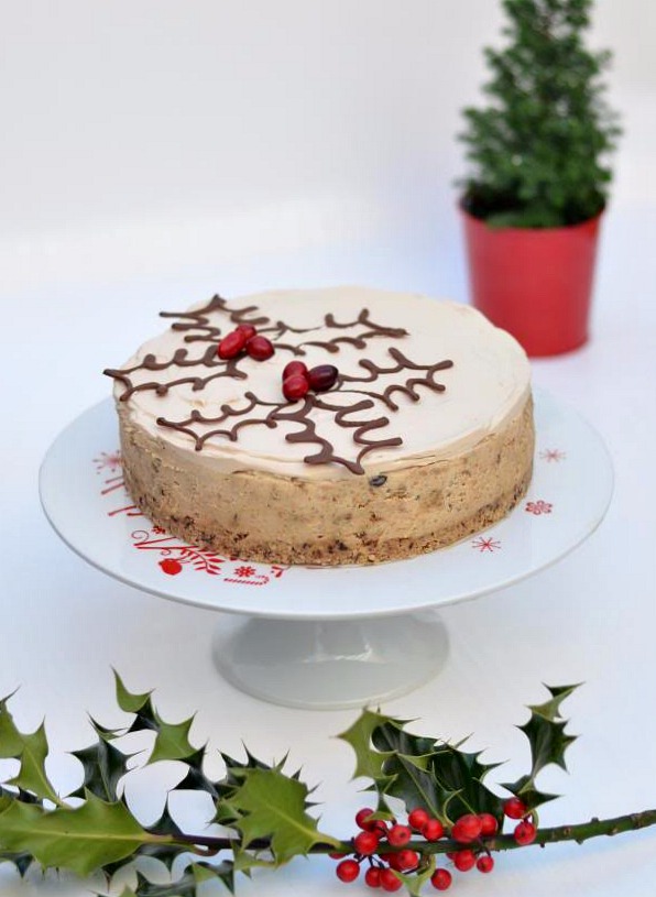 The Crazy Kitchen: Selfridges Challenge - Christmas Pudding Cheesecake