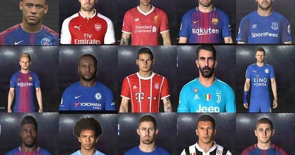 pes-modif: Pes 2017 Facepack update 40 player new faces by various ...