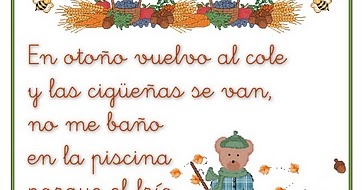 Educación Infantil y Primaria: Poemas de las estaciones del año