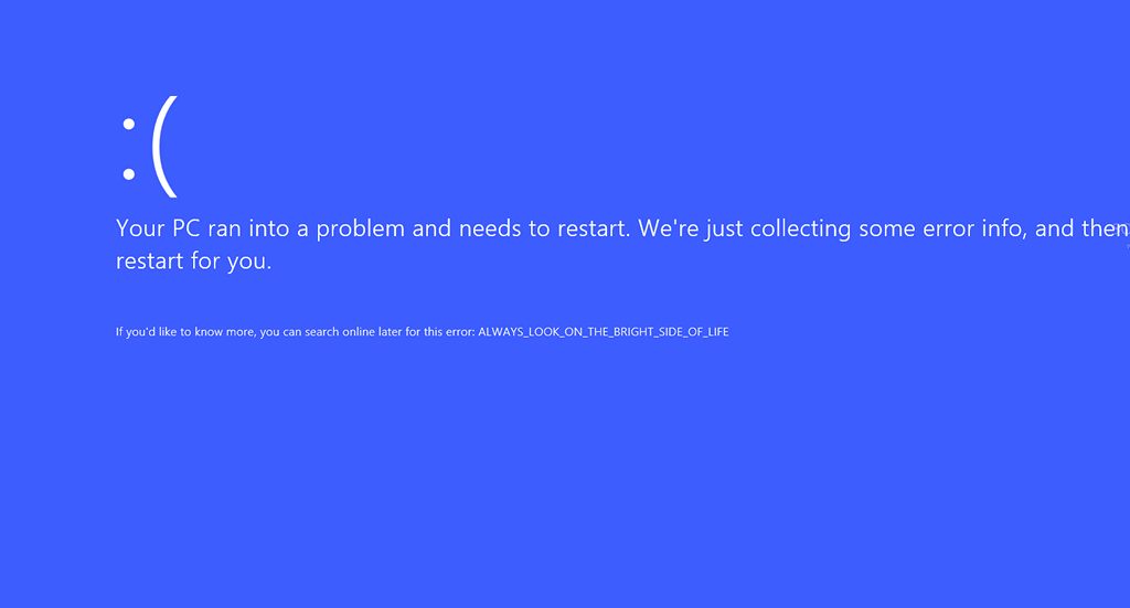 Editor News Week: Sering ada yang bertanya apa sih BSOD itu