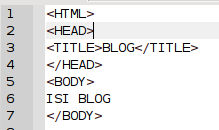 Cara Menampilkan Kode HTML Pada Artikel