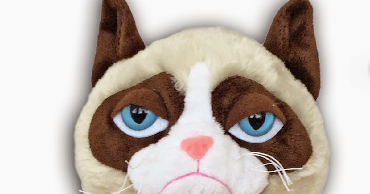 Dad of Divas' Reviews: Gift Guide - Grumpy Cat 10" Plush Toy
