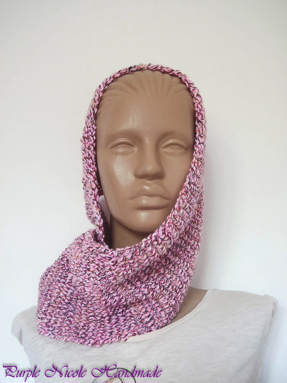 Purple Nicole`s Handmade: Fulare circulare medii