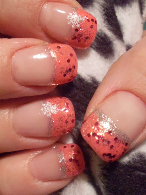 Winter Nail Art with Sparitual Miss World nail polish and Sephora ...